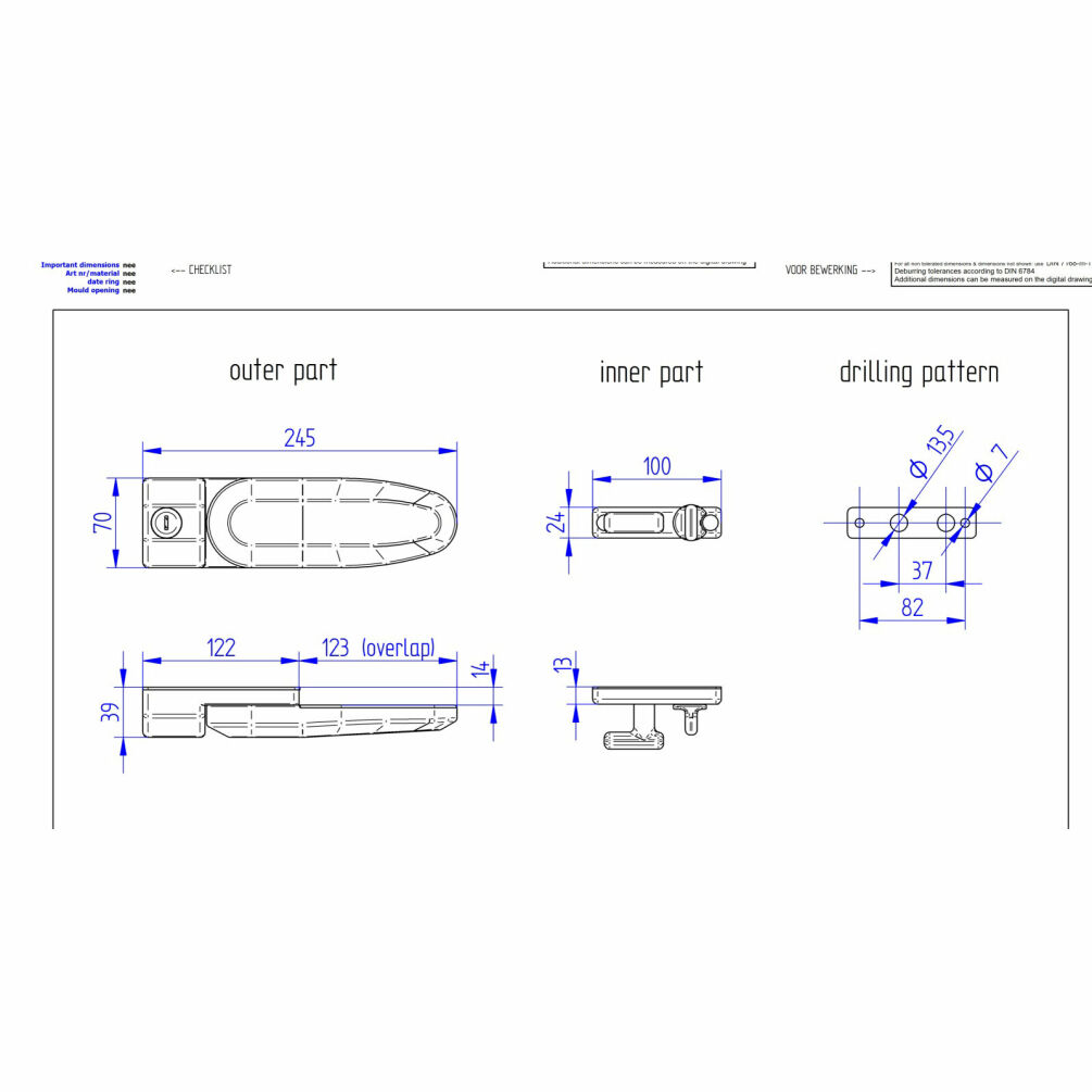 Türverriegelung Inside Out Lock G2 Pieper Shop