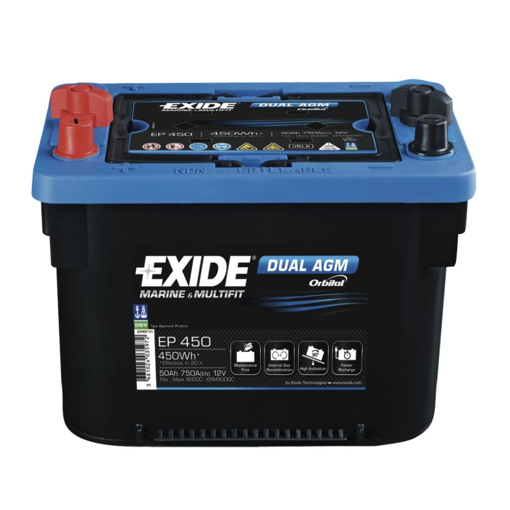 Batterie EXIDE Dual AGM 50