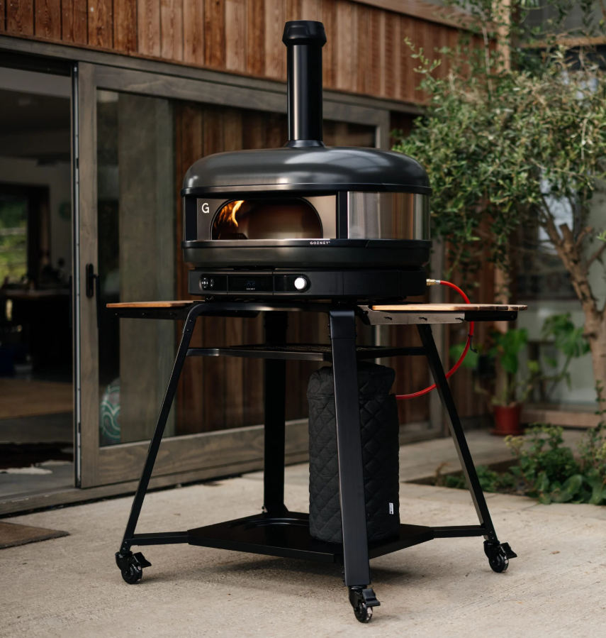 Gozney Pizzaofen Dome XL Dual Fuel Pizzaofen-Bundle, Black + Stand ...